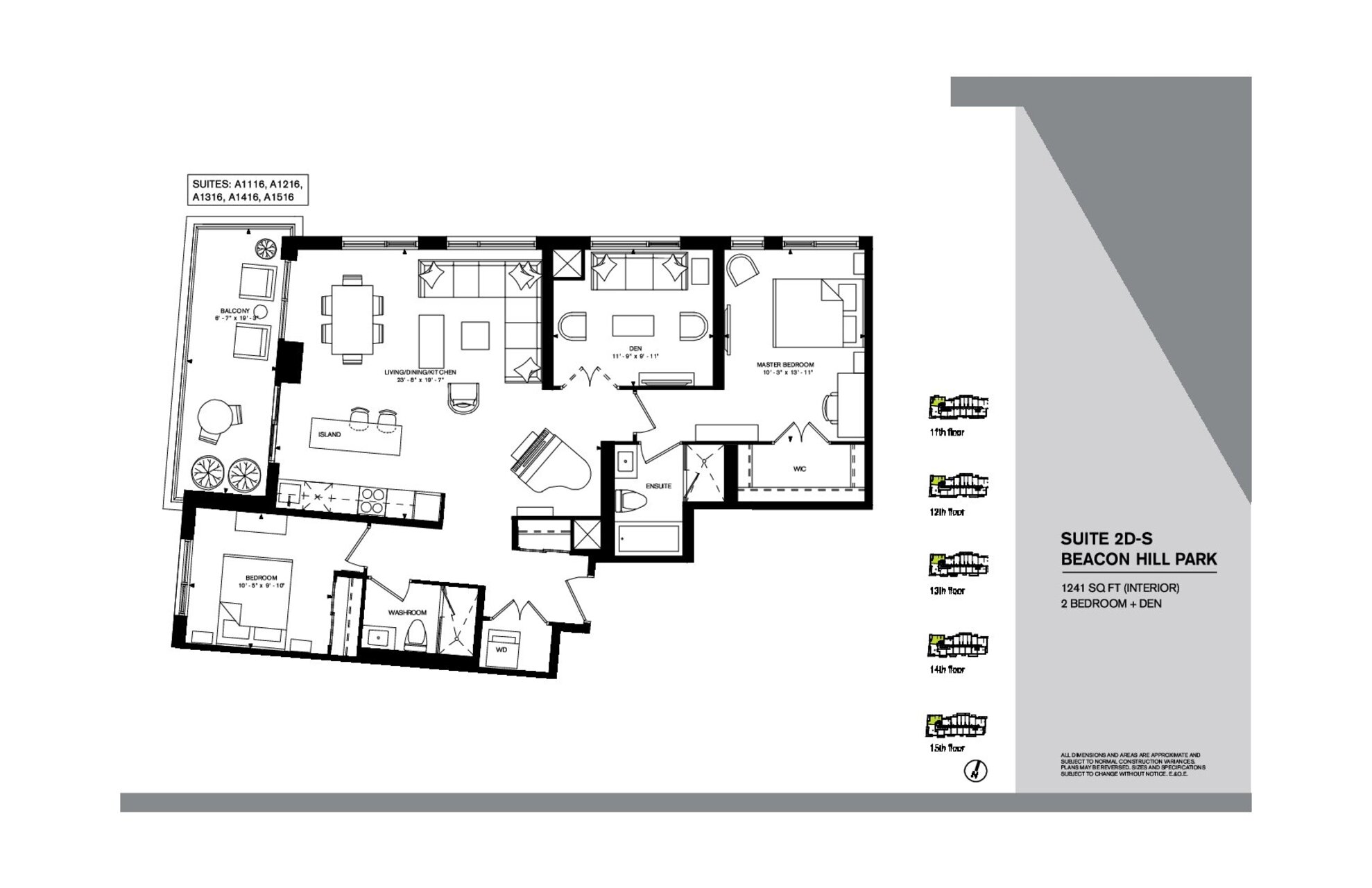 Floor Plans - Downtown Markham-18 - Condo Investments