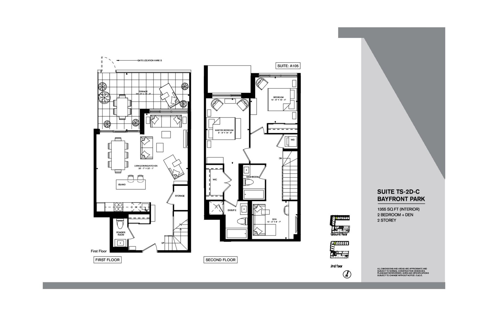 Floor Plans - Downtown Markham-19 - Condo Investments