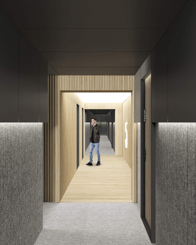 rendering-king-toronto-condos-Corridor - Condo Investments