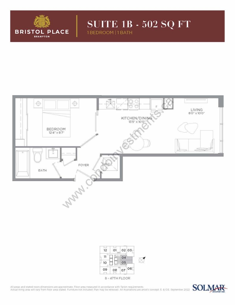 floor-plan-bristol-place-condos-layout-2 - Condo Investments
